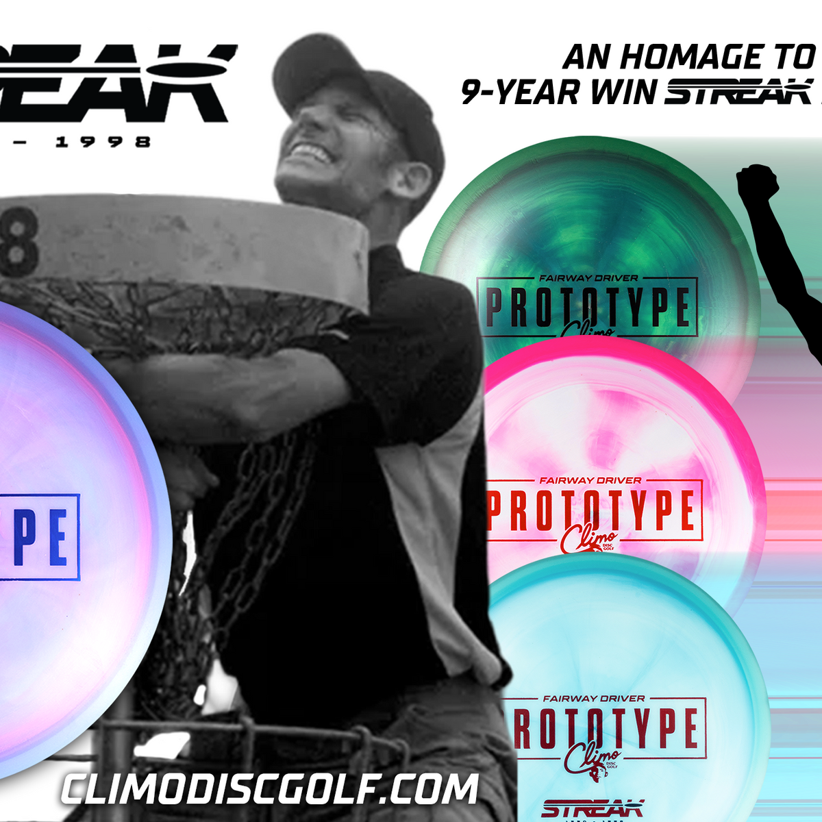 Ken Climo's Streak and the New Fairway Driver That Honors It – Climo Disc Golf