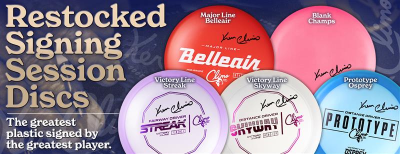Signing Session – Climo Disc Golf