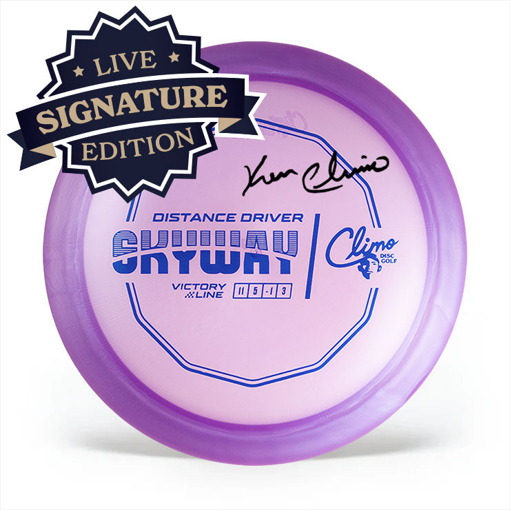 Signing Session - Victory Line Skyway – Climo Disc Golf